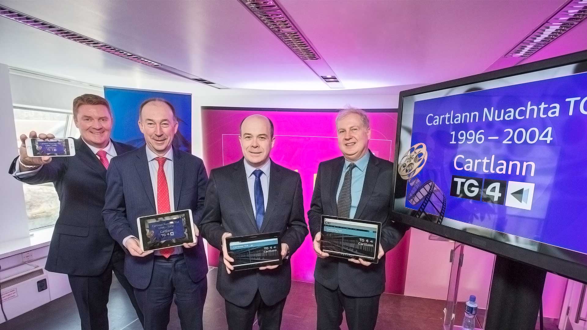 TG4 | Minister Naughten Launches TG4 News and Current Affairs Archive ...